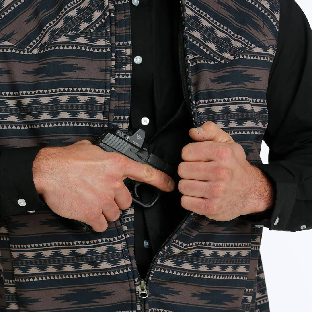 Cinch Concealed Carry Vest Aztec | Nate's Western Wear