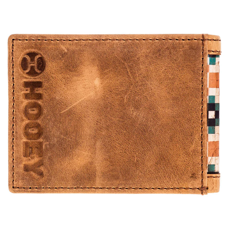 Hooey "Takoda" Tan/Aztec Front Pocket Bifold Wallet | Nate's Western Wear