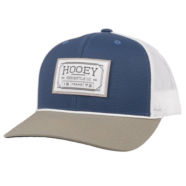 Hooey "DOC" NAVY/WHITE SNAPBACK HAT | Nate's Western Wear